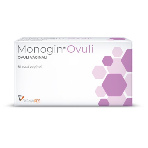 Monogin Ovules Medical Device 10 Vaginal Ovules