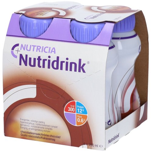 Nutridrink Nutricia Chocolate 4x200ml - Loreto Pharmacy