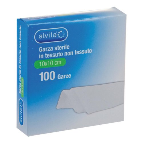 Alvita Sterile Gauze Size 10x10cm 100 Pieces
