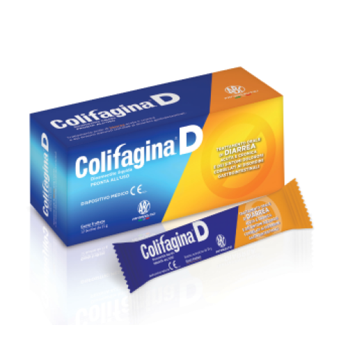 ABC Farmaceutici Colifagina D Treatment For Diarrhea 12 Sachets