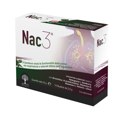 Nac 3 TREELIFE PHARMA 14 Sachets - Loreto Pharmacy