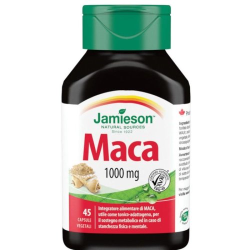 Maca 1000mg Jamieson 45 Vegetable Cps - Loreto Pharmacy