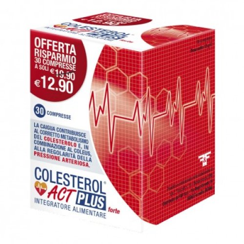 Cholesterol ACT Plus Forte F&F 30 Cpr - Loreto Pharmacy