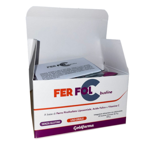 Fer Fol C Goldfarma 20 Sachets - Loreto Pharmacy