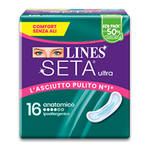 SILK LINES ULTRA ANAT CP 16PCS