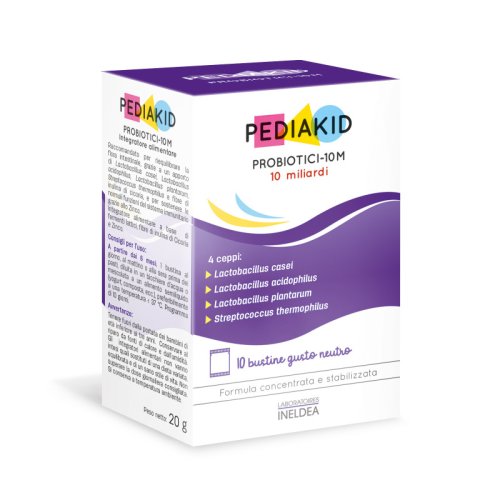 PEDIAKID PROBIOTICS 10M 10BUST