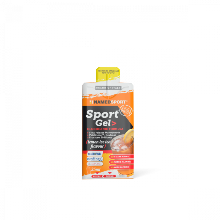 SPORT GEL LEMON ICE TEA 25ML