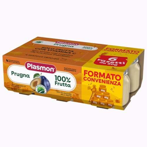 PLASMON OMOG PLUM 6X80G