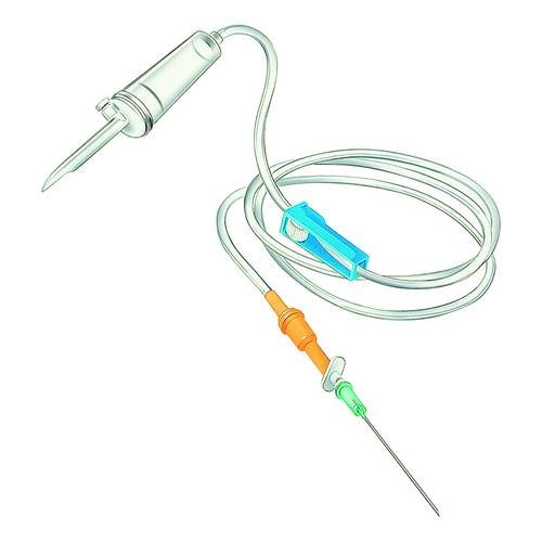 Safety Infusion Set With Needle