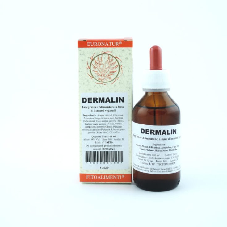 Euronatur® Dermalin Food Supplement Drops 100ml