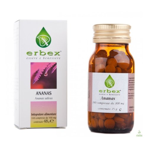 Erbex Pineapple Stem Food Supplement 160 Tablets