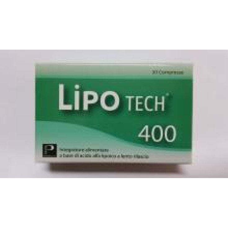 Lipotech 400 Food Supplement 30 Tablets