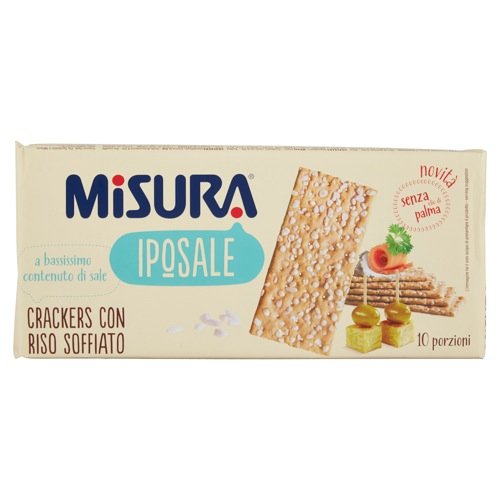 Misura Hyposal Crackers With Puffed Rice 350g
