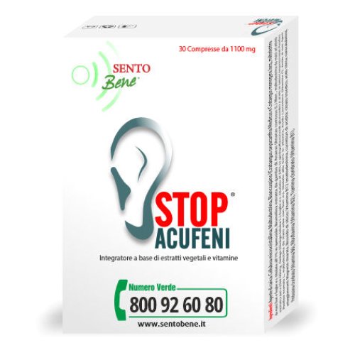 Sento Bene Stop Tinnitus Food Supplement 30 Tablets