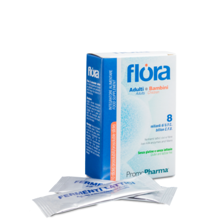 PromoPharma Flora 8 Food Supplement 10 Orosoluble Sticks