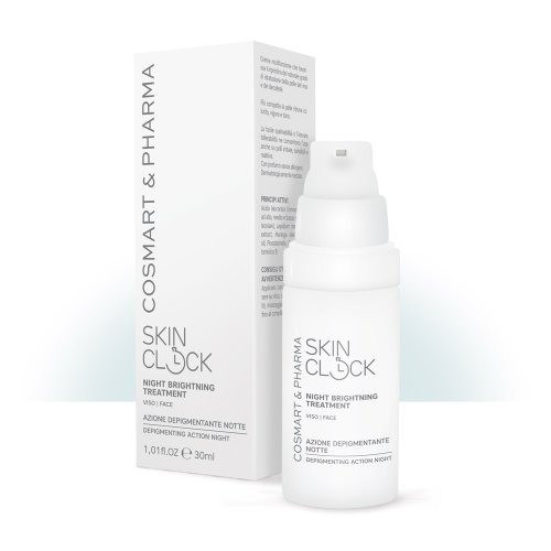 SkinClock Night Brightning Treatment Face Cream with Depigmenting ...
