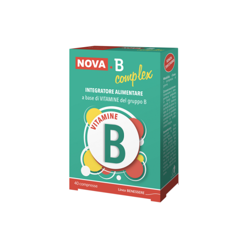 Nova Argentia Nova B Complex Food Supplement 40 Tablets