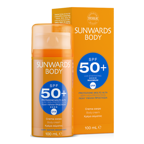 Synchroline Sunwards Body Cream Very High Protection Spf50 + 100ml