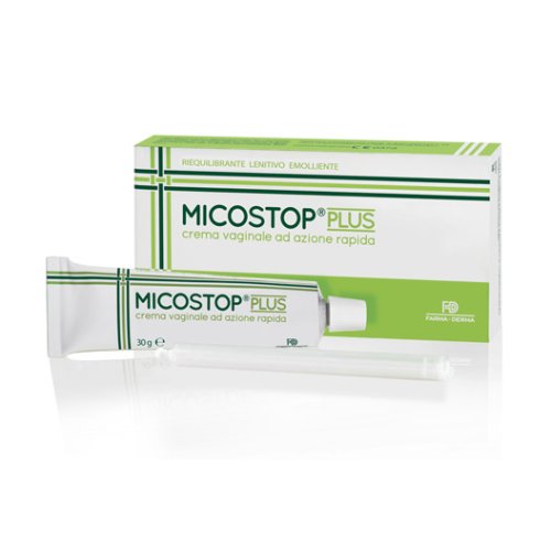 Farma-Derma Micostop Plus Vaginal Cream 30g With 6 Disposable Applicators
