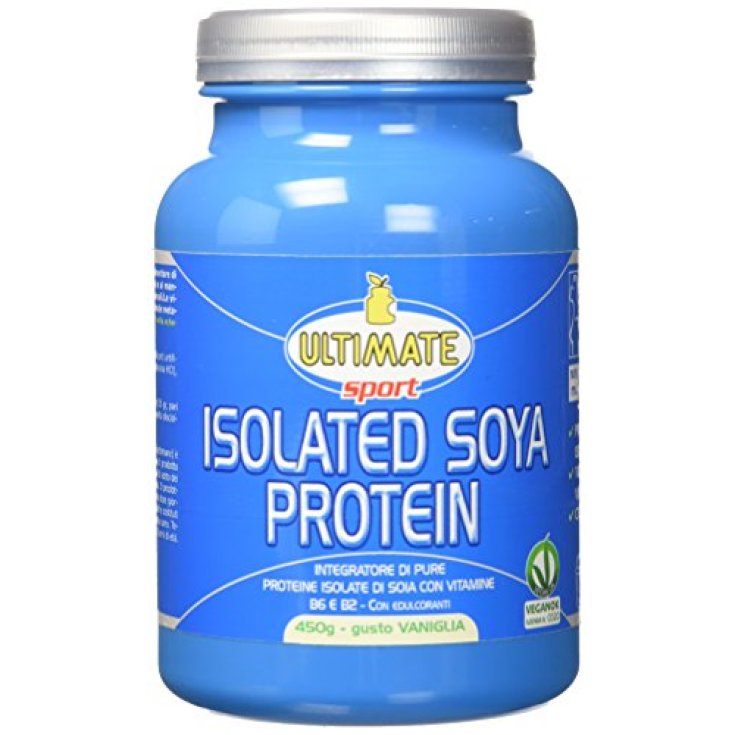 Ultimate Isolated Soya Protein Food Supplement Vanilla Flavor 450g