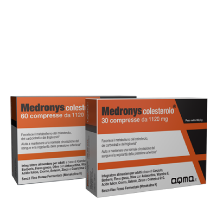 Medronys Cholesterol Food Supplement 60 Tablets