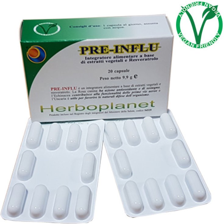 Pre-Influ Herboplanet® 20 Capsules - Loreto Pharmacy