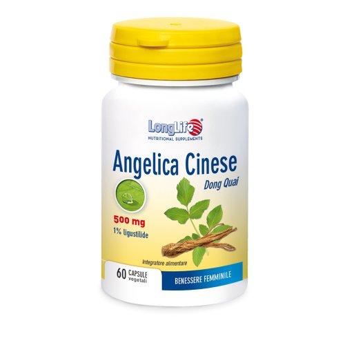Chinese Angelica 500mg LongLife 60 Capsules - Loreto Pharmacy
