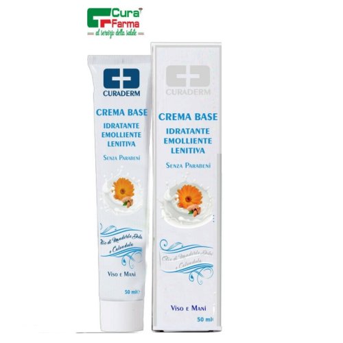 CuraDerm Face and Hand Base Cream 50ml - Loreto Pharmacy