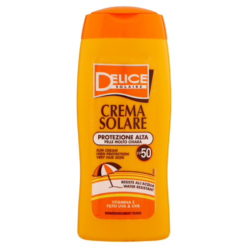Sun Cream FP 50 Delice Solaire 250ml - Loreto Pharmacy