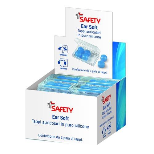 Ear Soft Safety 6 Silicone Ear Plugs - Loreto Pharmacy