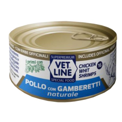 VET LINE CAT CHICKEN+LEG 70G