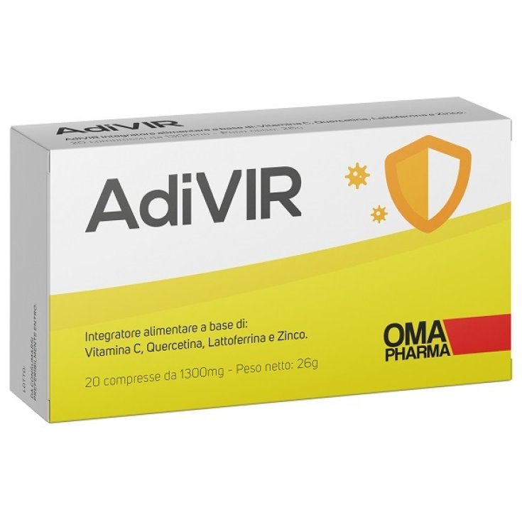 Adivir OmaPharma 20 Tablets - Loreto Pharmacy