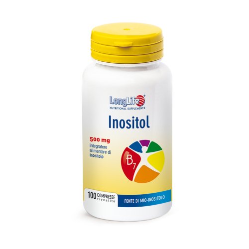 Inositol 500mg LongLife 100 Tablets - Loreto Pharmacy