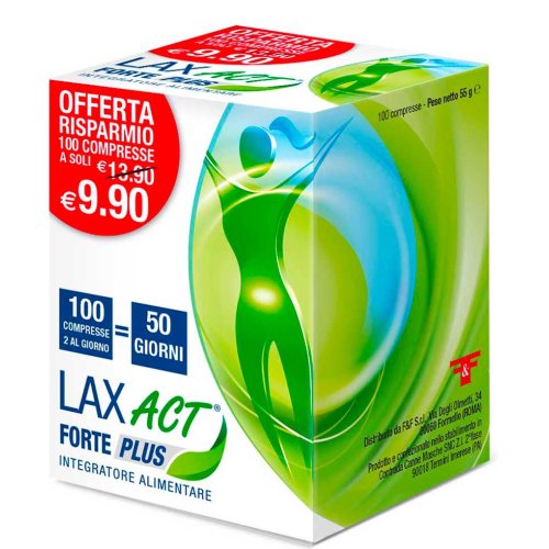 Lax Act Forte Plus F&F 100 Tablets - Loreto Pharmacy