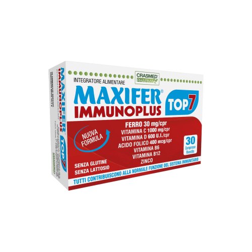 Maxifer Immunoplus Top 7 30 Tablets - Loreto Pharmacy