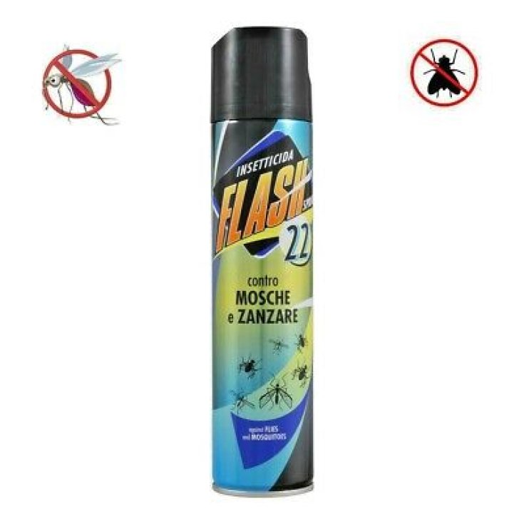 Flies And Mosquitoes FLASH 22 Spray 400ml - Loreto Pharmacy