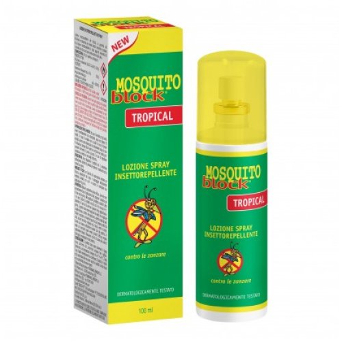 Mosquito Block Tropical 100ml - Loreto Pharmacy