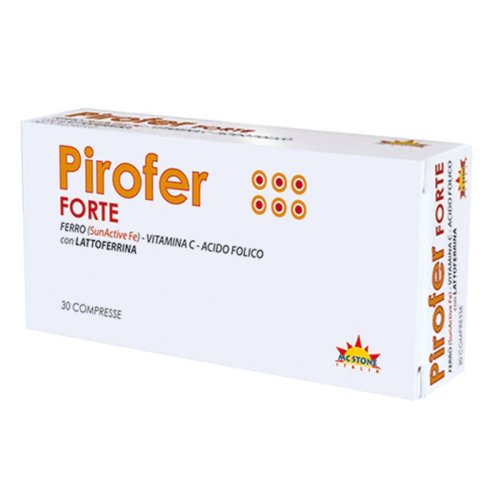 Pirofer Forte Mc Stone Italy 30 Tablets - Loreto Pharmacy