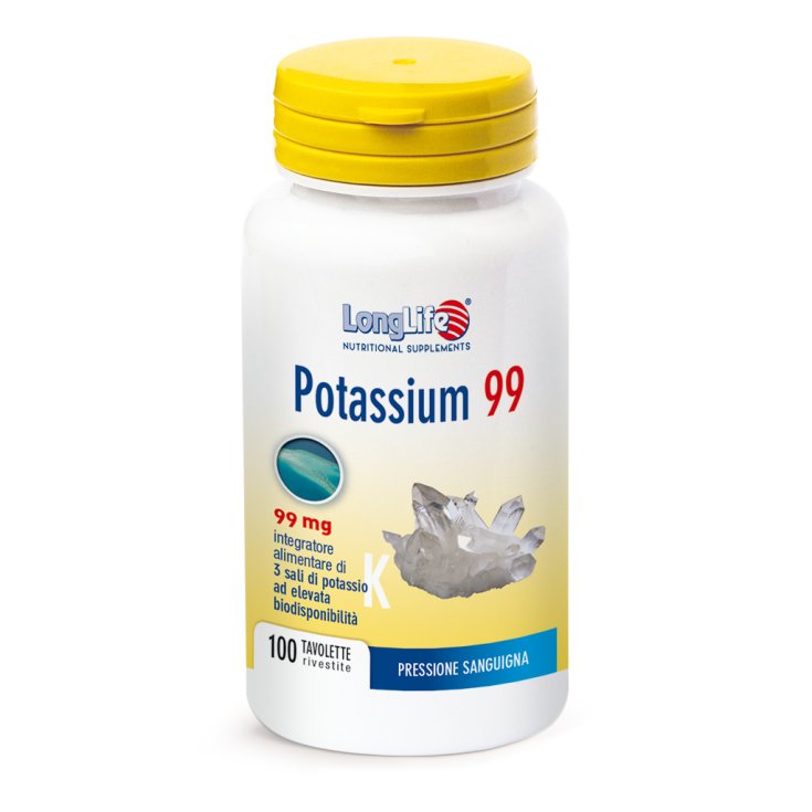 Potassium 99 LongLife 100 Coated Tablets - Loreto Pharmacy