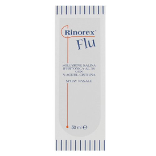 Rinorex Flu Nasal Spray 50 ml saline solution