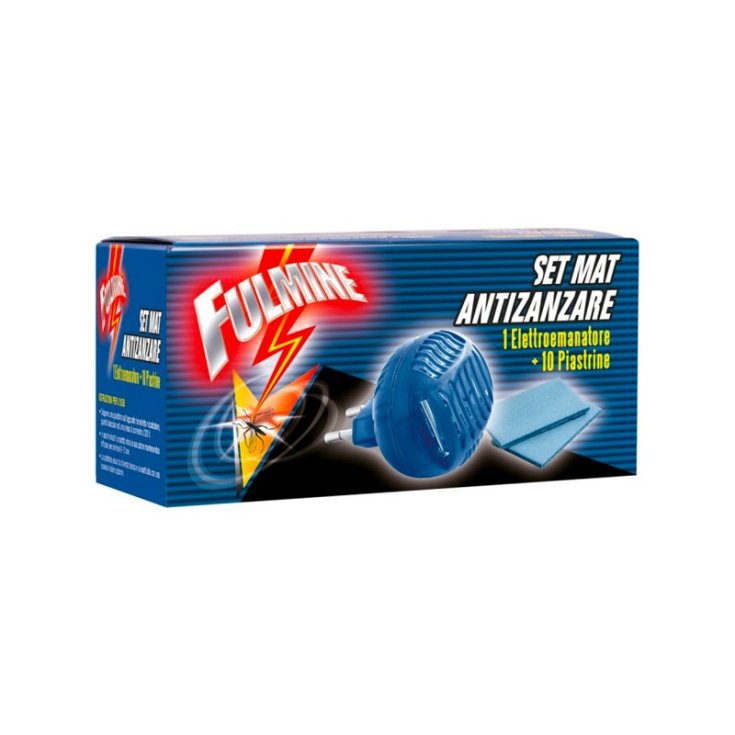 Lightning Anti-Mosquito Mat Set 1x10 Platelets - Loreto Pharmacy