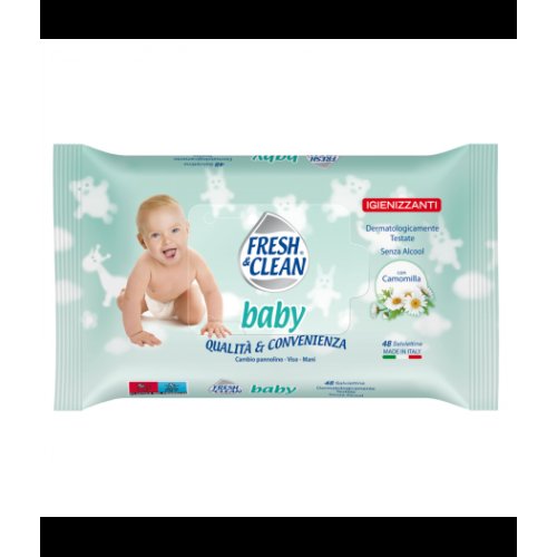 FRESH & CLEAN BABY EASY 48 PCS