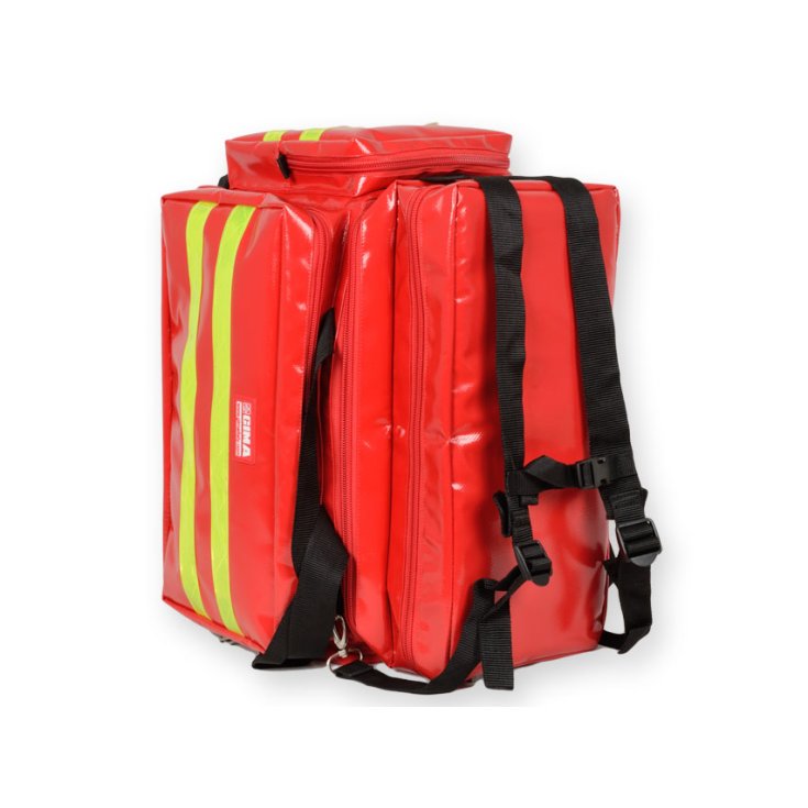MEDIUM RED PVC SMART BAG