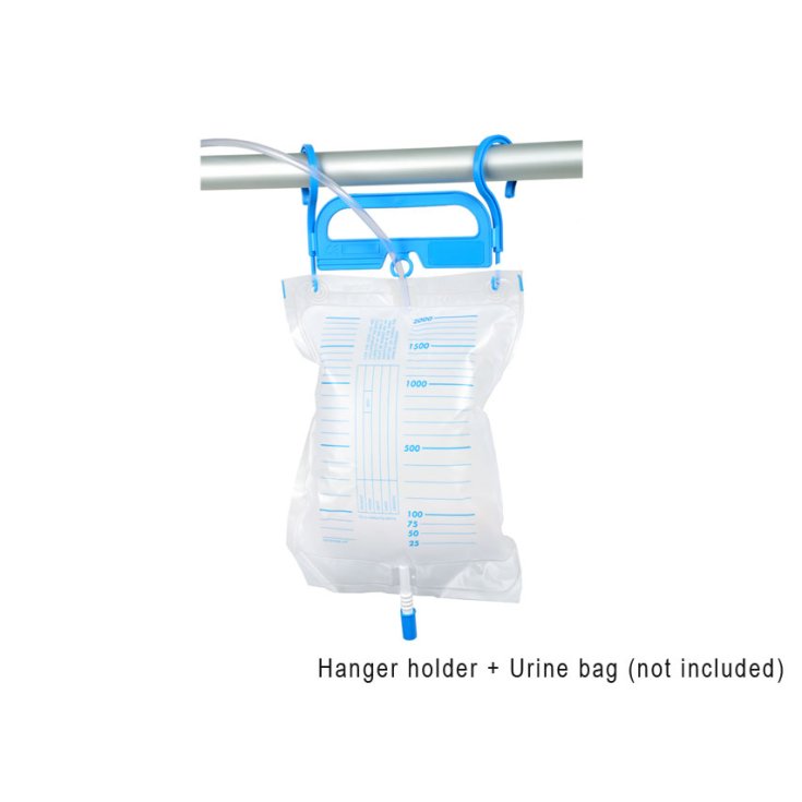 SUPPORT FOR URINE BAGS