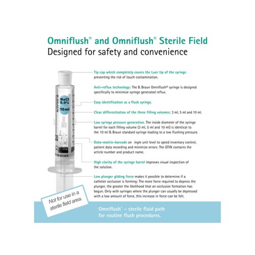 OMNIFLUSH BBRAUN SYRINGE 10ML