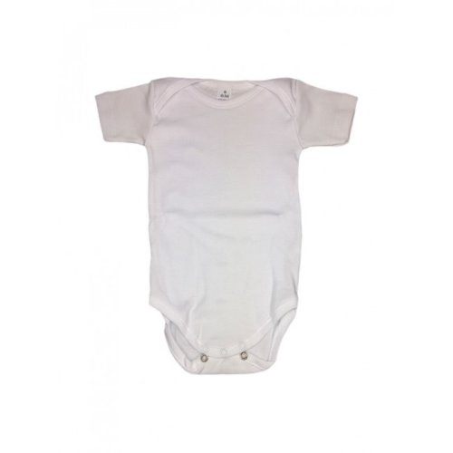 Bodino bodino underwear newborn baby girl half sleeve Rapife white 9 m