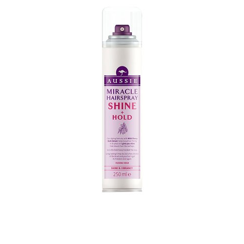 Aussie Shine And Hold Hairspray 250ml